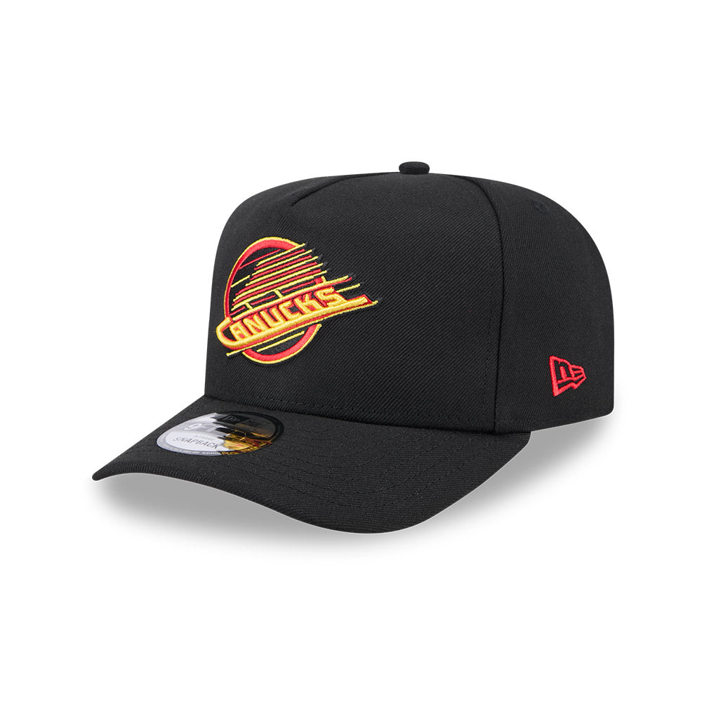 Vancouver Canucks New Era 9Fifty A-FRAME Snapback Hat - Black – DREAMS H2H