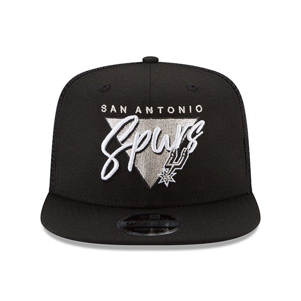 San Antonio Spurs New Era Retro Fresh Front Trucker Mesh 9FIFTY Snapba ...